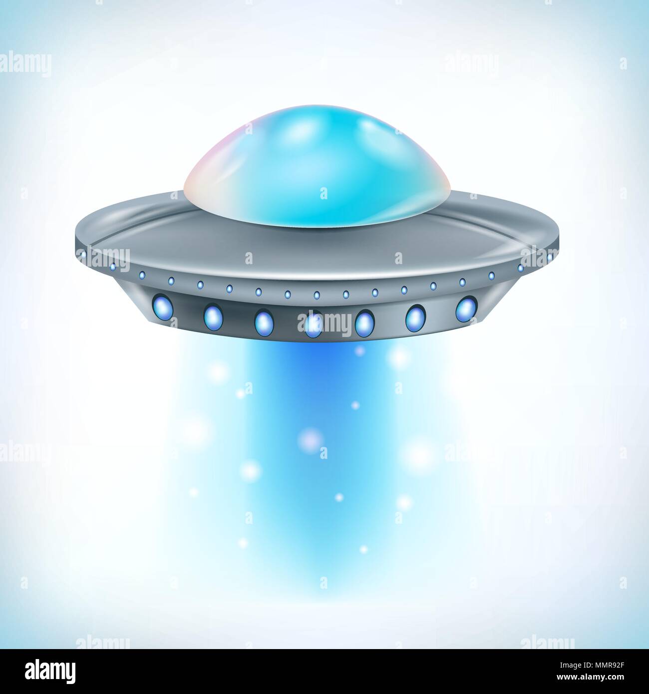 Ufo White Background