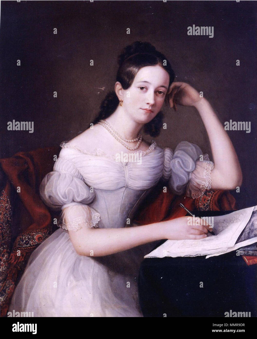 . Suomi: Mathilda Rotkirchin maalaus sisarestaan Aurora Therese (Teresia) Rotkirchista ...