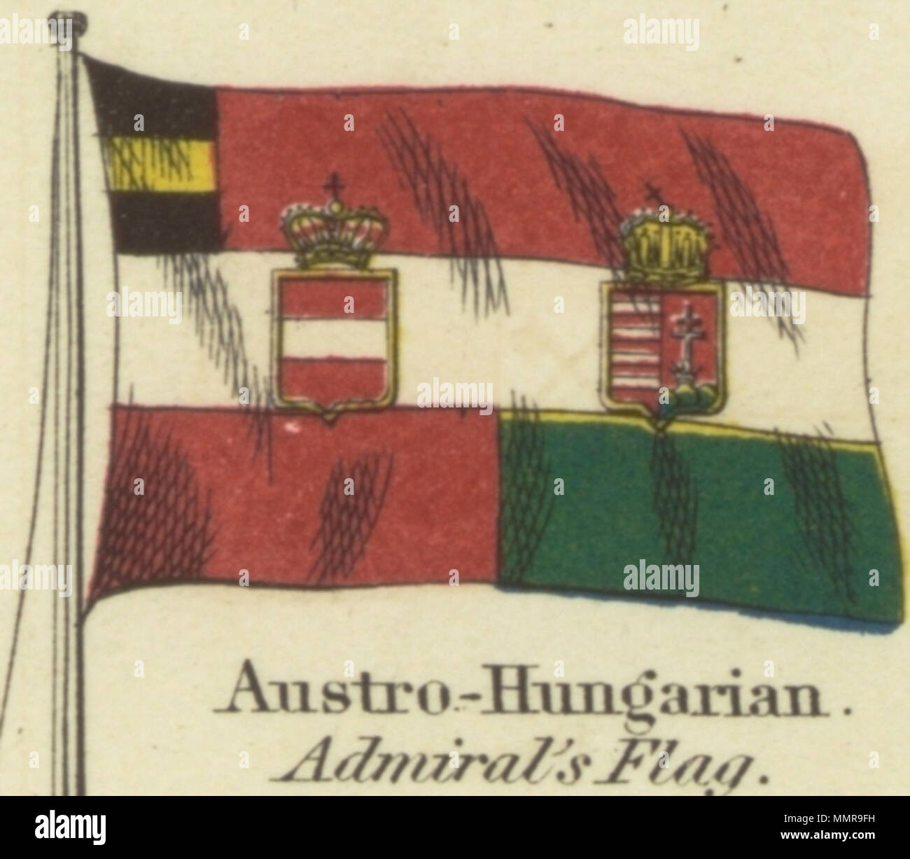 Austro hungarian flag flag hi-res stock photography and images - Alamy