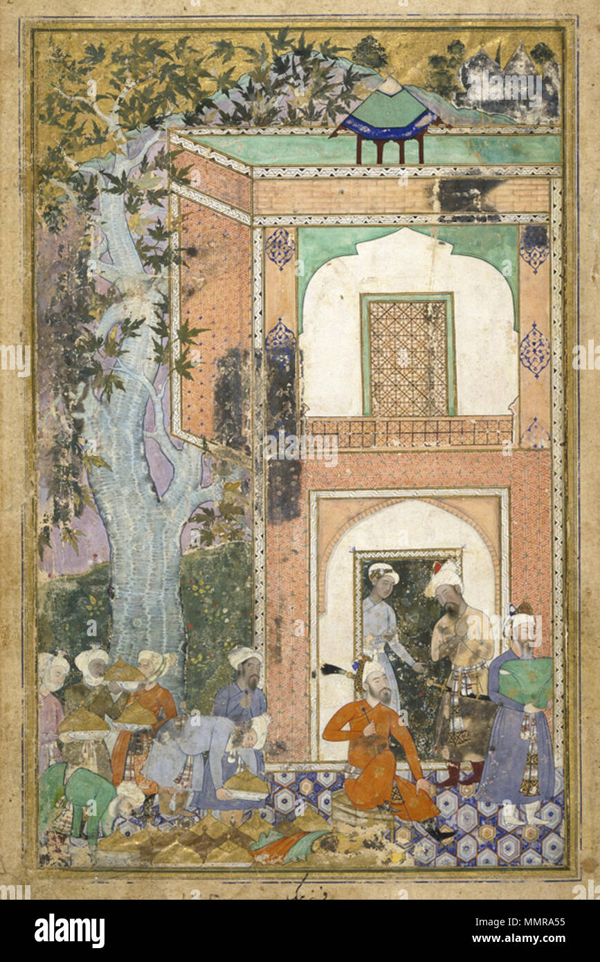 . English: The 'Memoirs of Babur' or Baburnama are the work of the ...