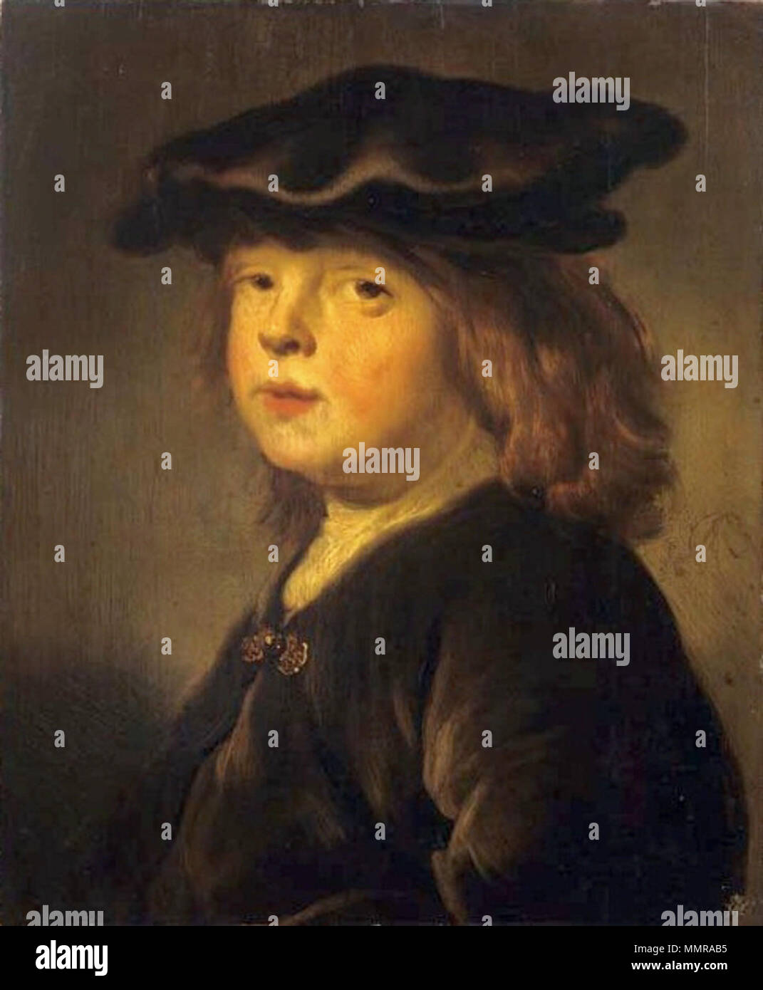 English: Portrait of a boy. Polski: Portret ch?opca. circa 1630. Backer ...