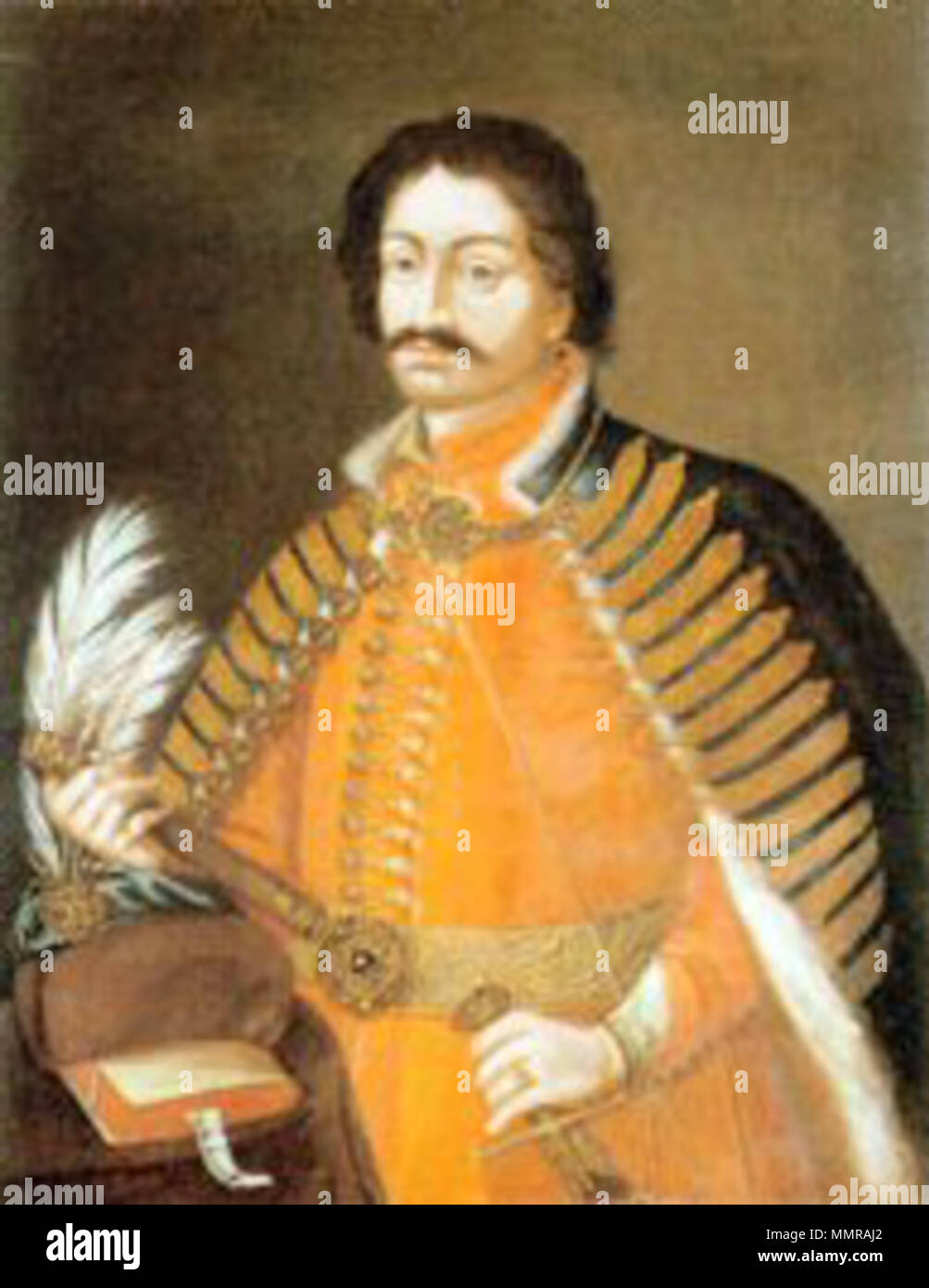 Portrait of Bálint Balassi. second half of 17th century. Balassi2 Stock ...