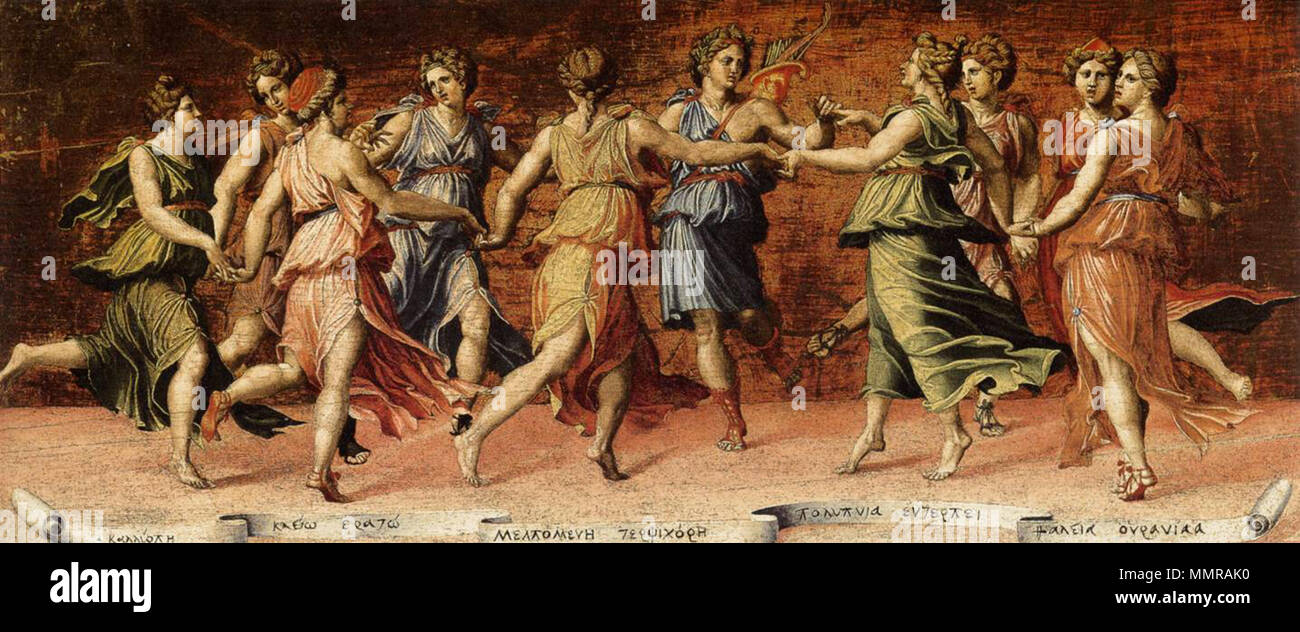 Apollo and the Muses. between 1514 and 1523. Baldassarre Peruzzi ...
