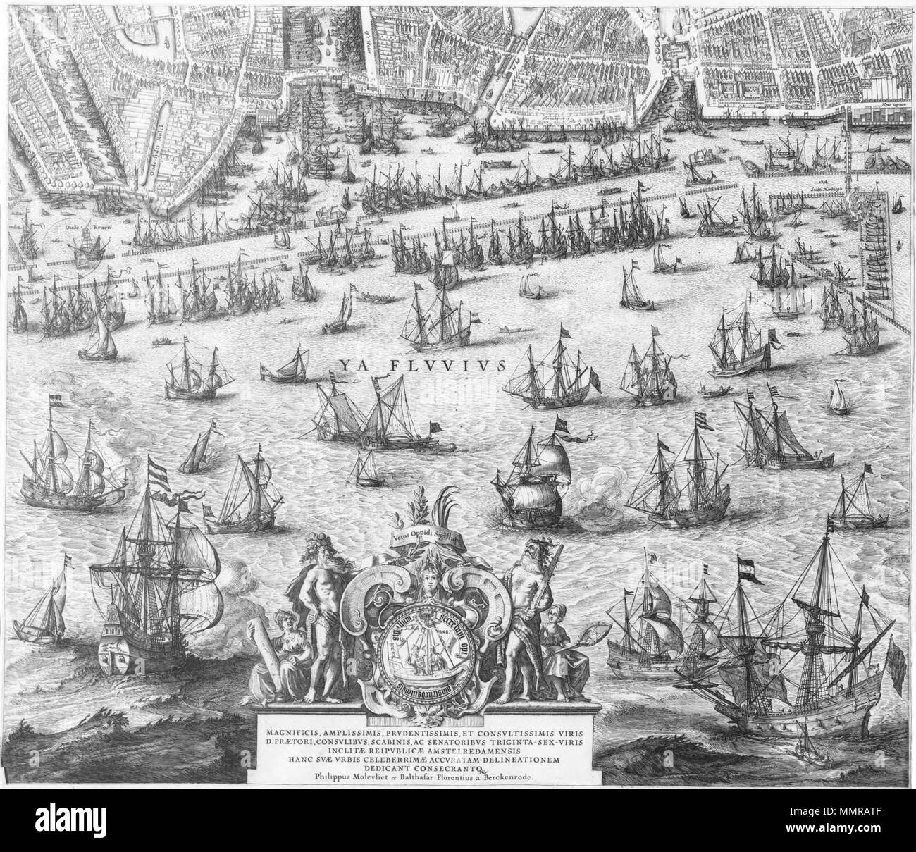 1625 rotterdam Black and White Stock Photos & Images - Alamy