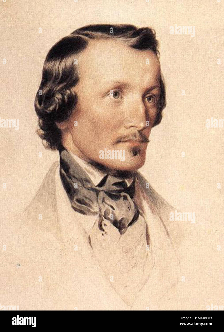 Portrait of Adam Clark. year unknown. Barabas, Miklos - Portrait of ...