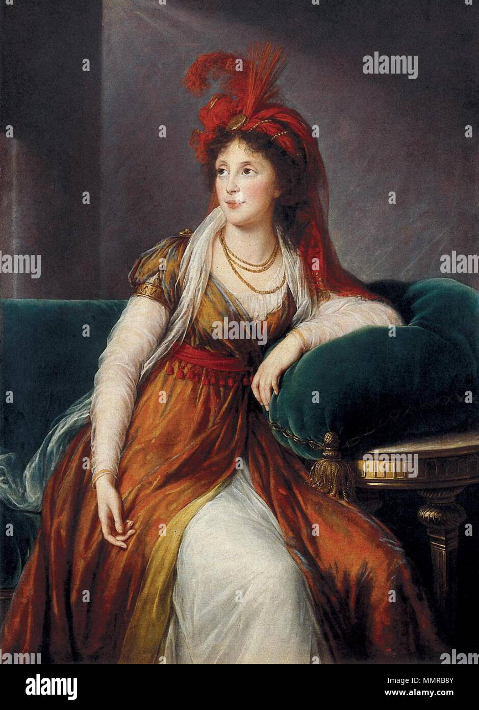 . English: Anna Alexandrovna Galitzin, Princess Royal of Georgia. Great ...