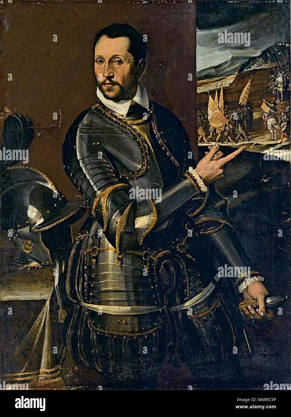 Italian: Ritratto di condottiero. 16th century. Bartolomeo Passarotti ...