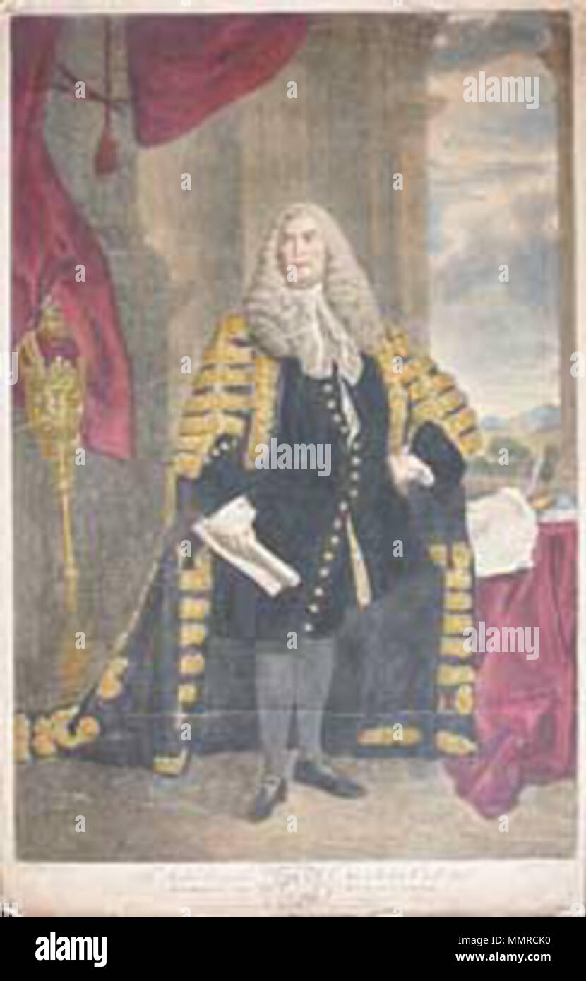 Portrait of Sir John Cust, 3rd Baronet (1718-1770). 1769. SirJohnCust ...