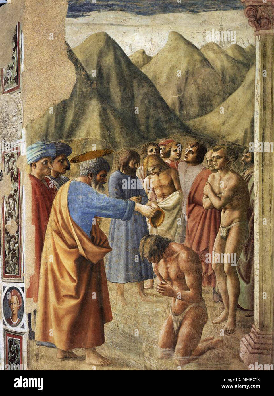 The baptism of the neophytes hi-res stock photography and images - Alamy