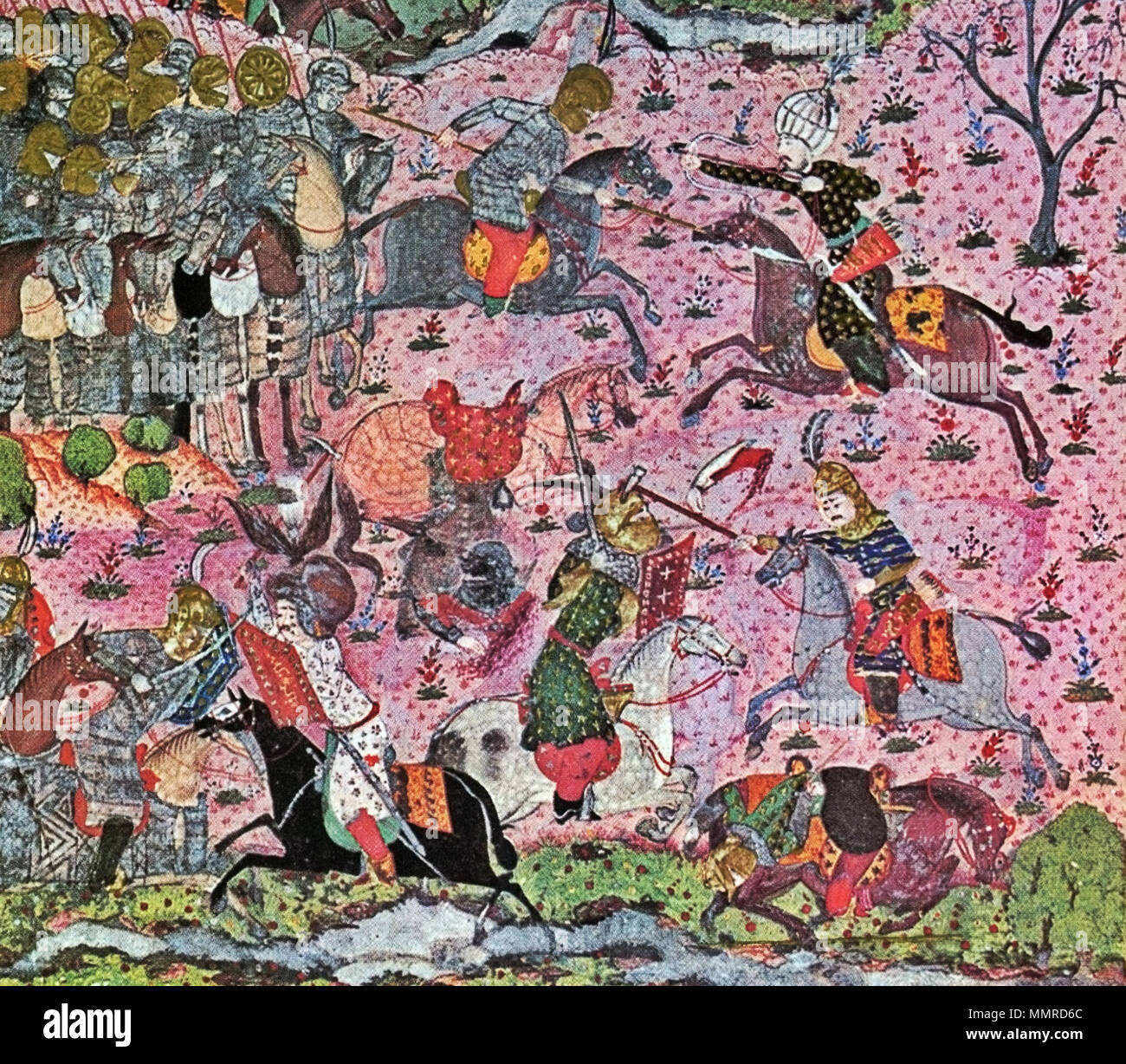 Battle of Mohács (cropped Stock Photo - Alamy