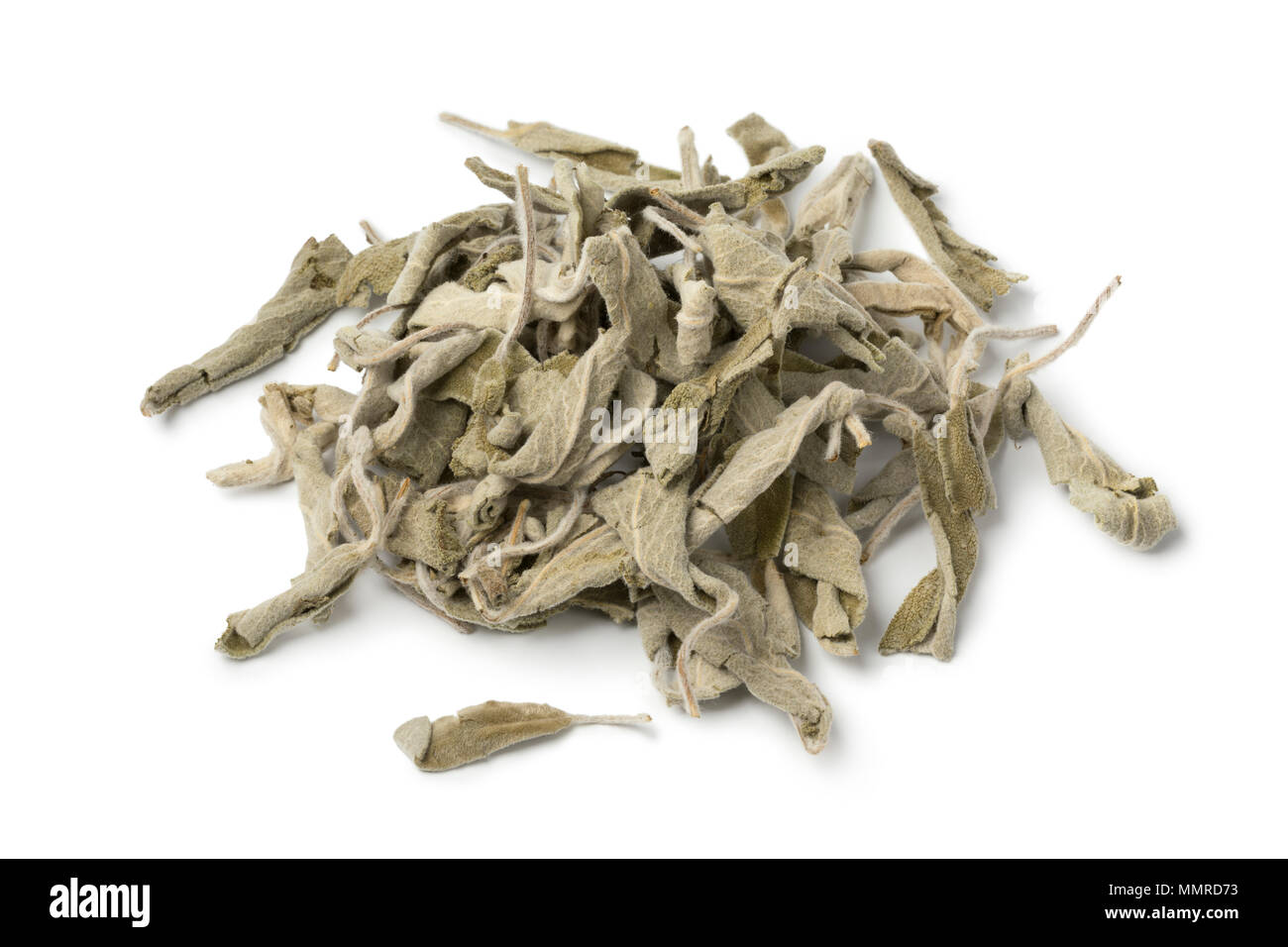 Heap of dried white horehound isolated on white background Stock Photo ...