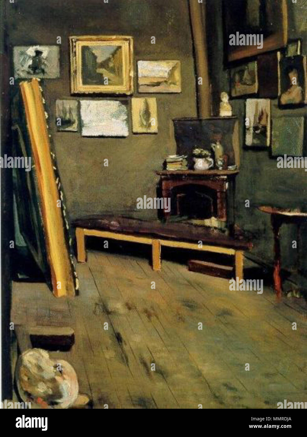 Frederic bazille studio hi-res stock photography and images - Alamy