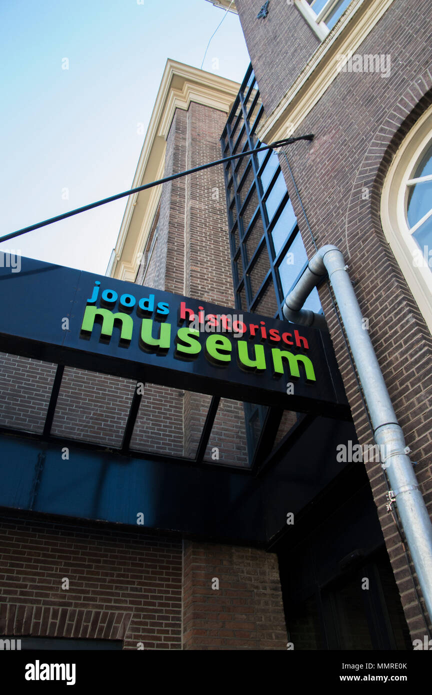 Entrance Of The Jewish Historical Museum Amsterdam The Netherlands ...