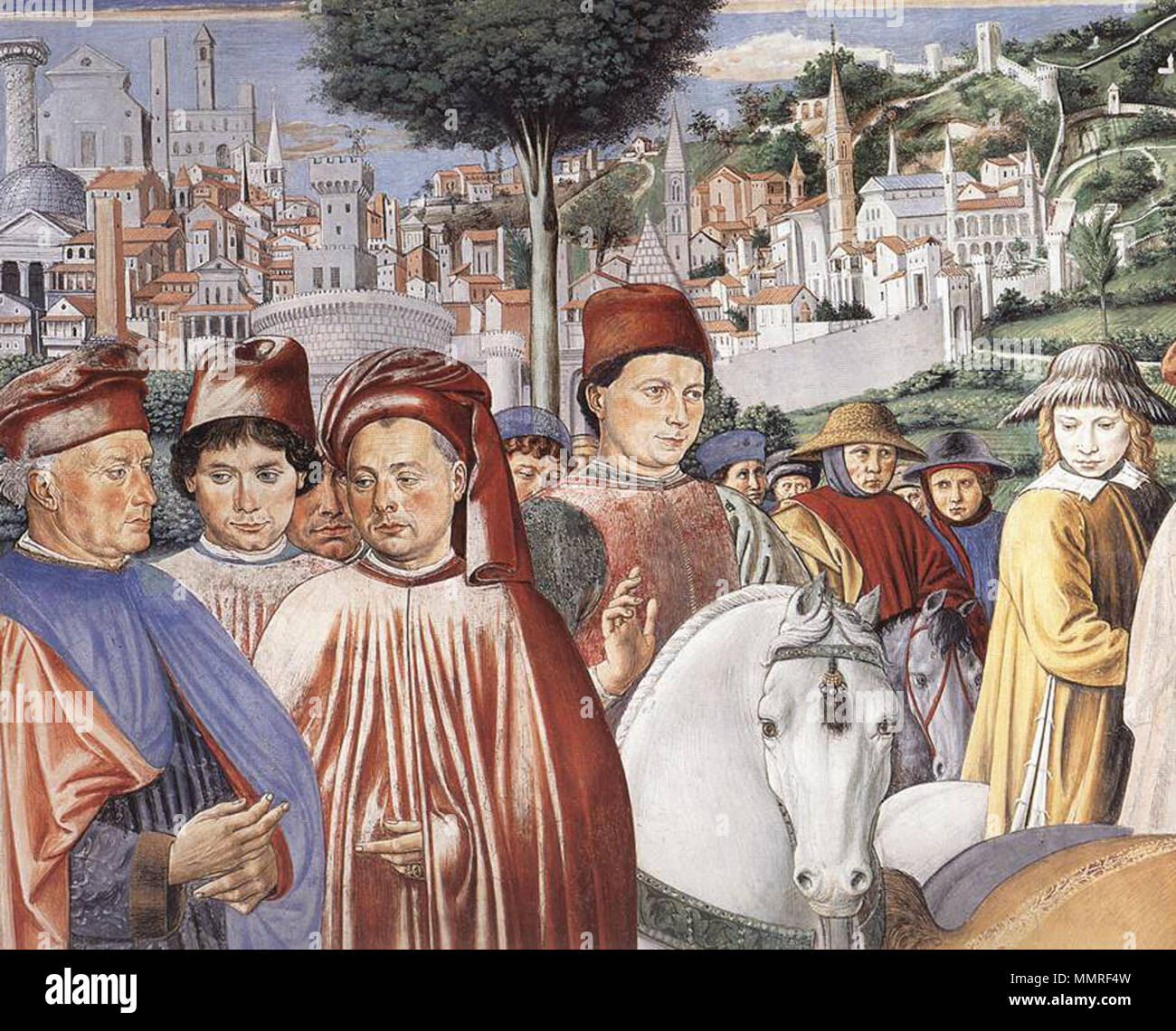 Benozzo gozzoli augustine milan hi-res stock photography and images - Alamy