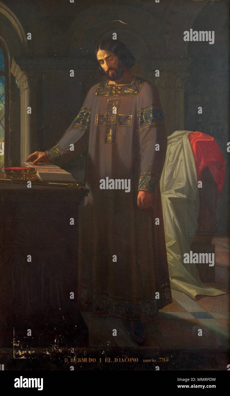 Bermudo I el Diácono (Museo del Prado Stock Photo - Alamy