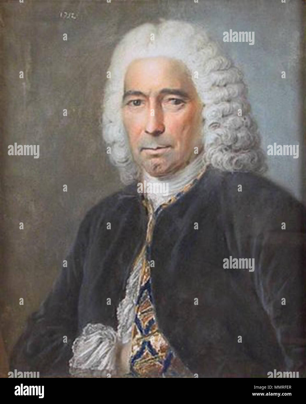 Bernard - Portrait of a man, pastel - Musée Dobrée Stock Photo - Alamy