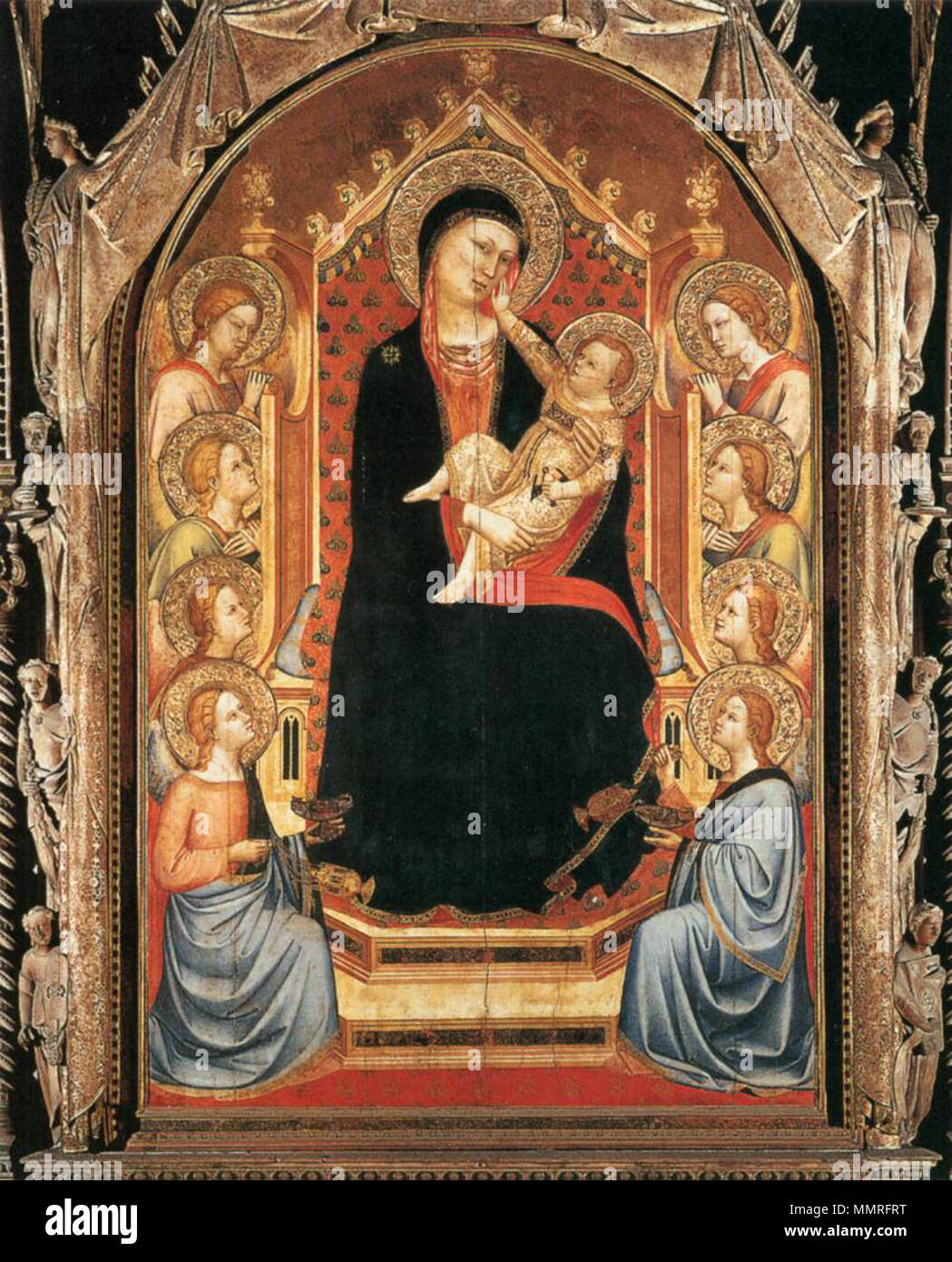 Bernardo Daddi Madonna And Child Hi Res Stock Photography And Images