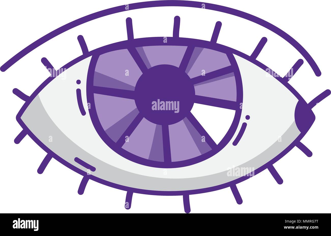 human eye optical vision icon Stock Vector Image & Art - Alamy