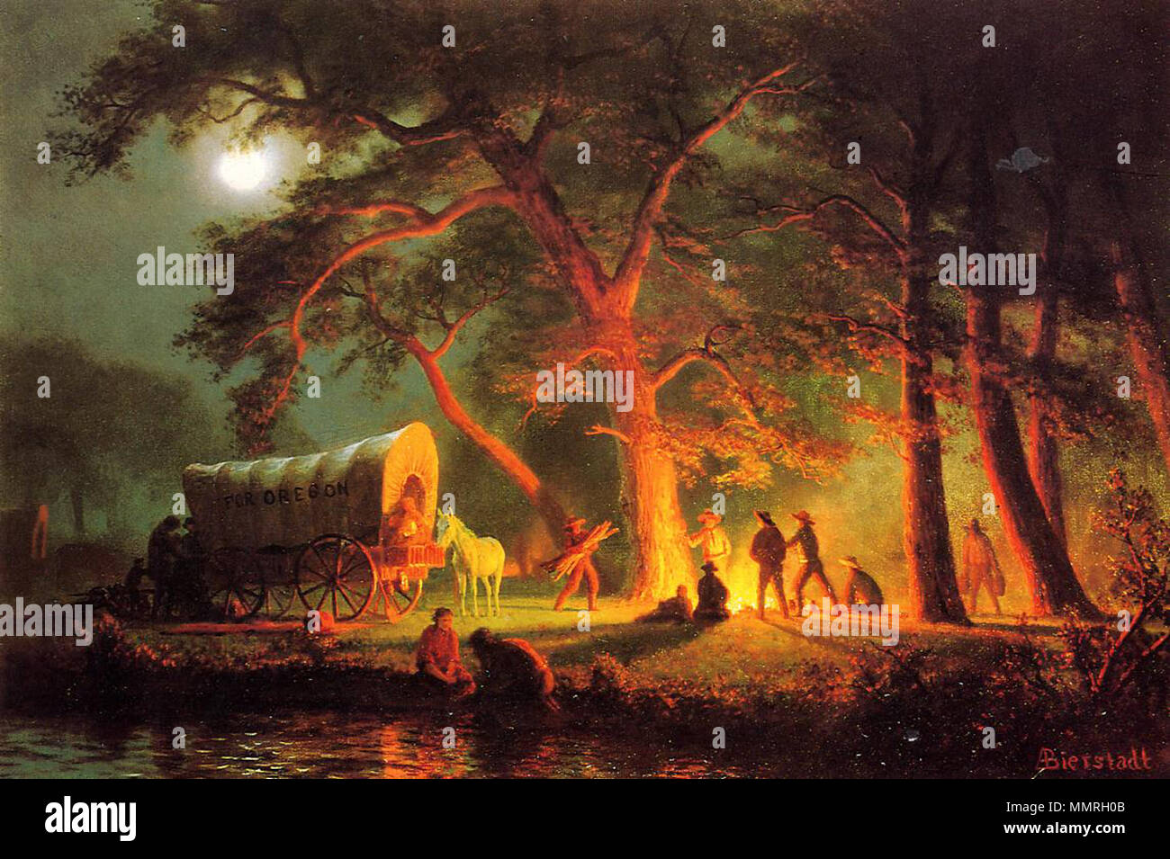 Bierstadt oregon trail hi-res stock photography and images - Alamy