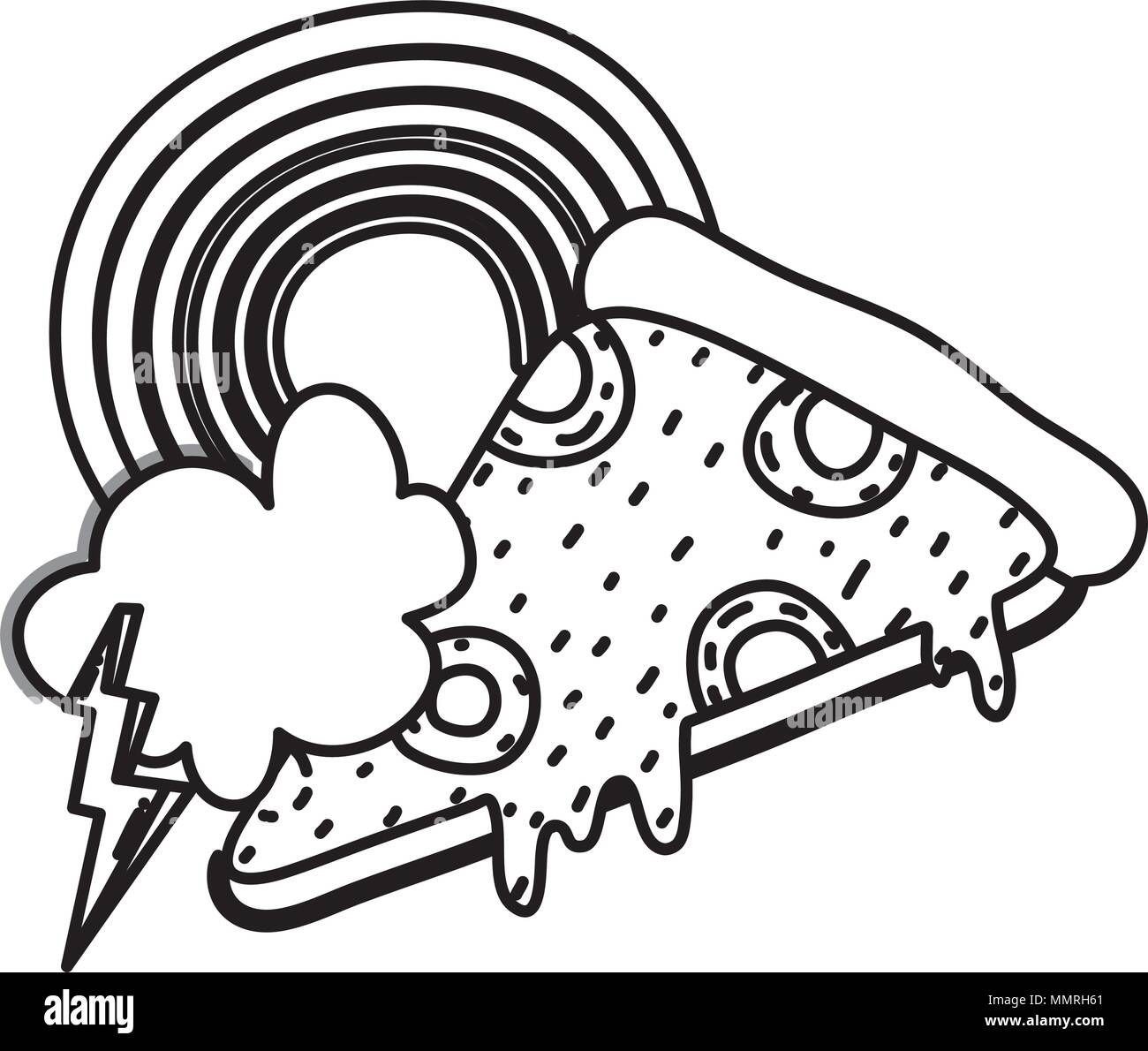 Taste the thunder Stock Vector Images - Alamy