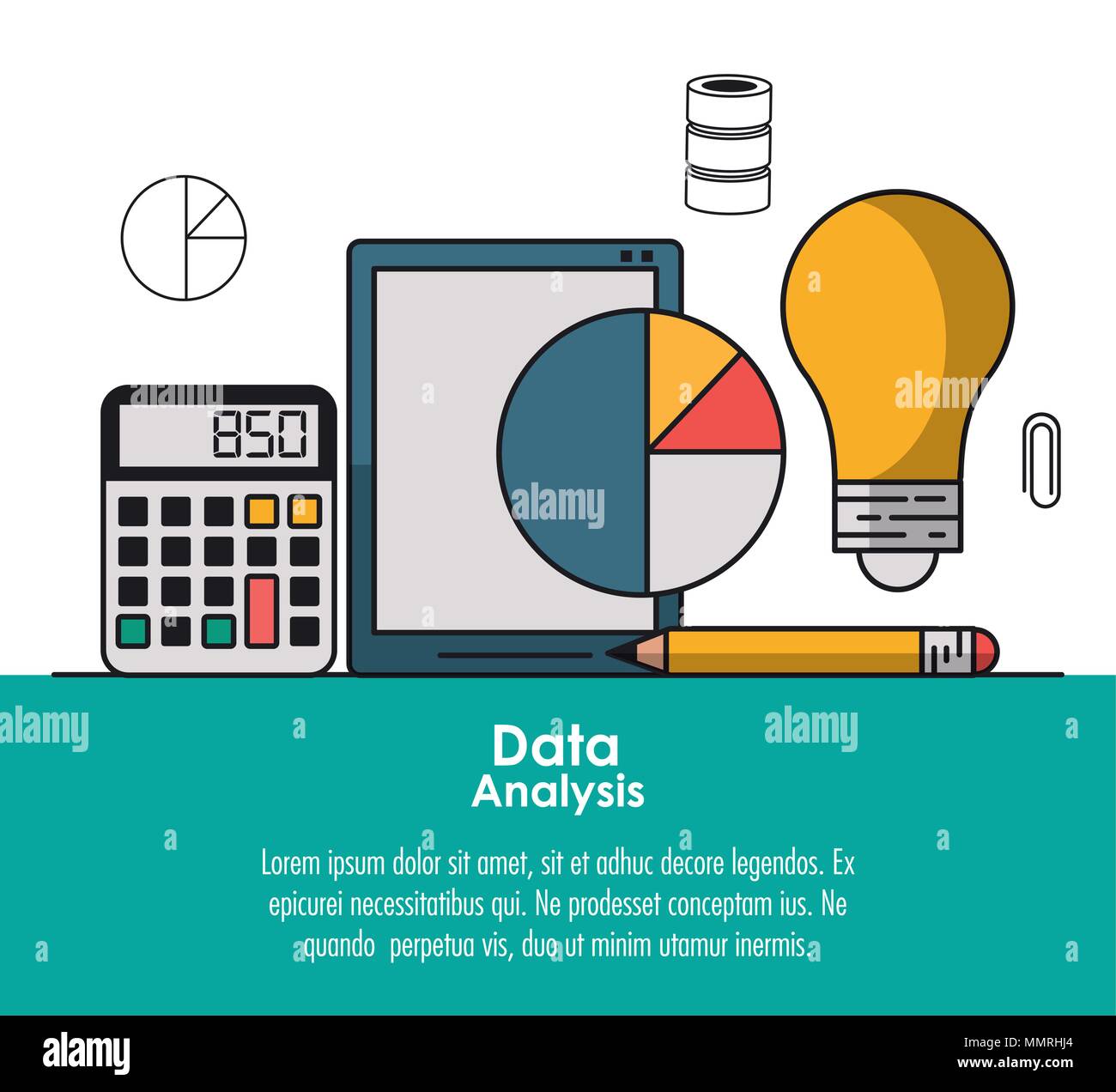 Data analysis infographic Stock Vector Image & Art - Alamy