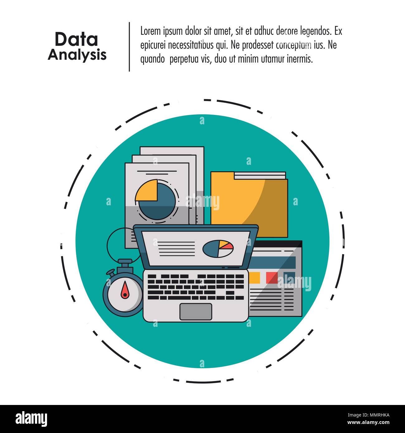 Data analysis infographic Stock Vector Image & Art - Alamy