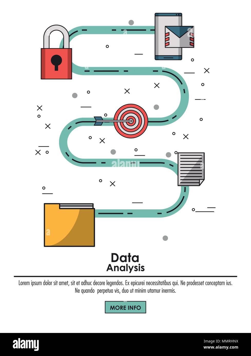 Data analysis infographic Stock Vector Image & Art - Alamy