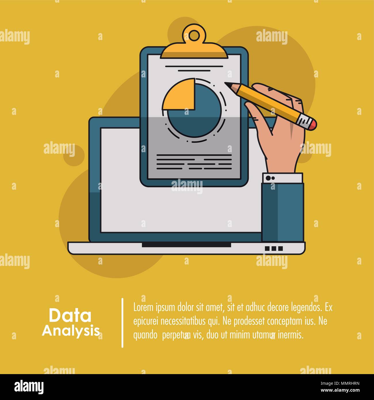 Data analysis infographic Stock Vector Image & Art - Alamy