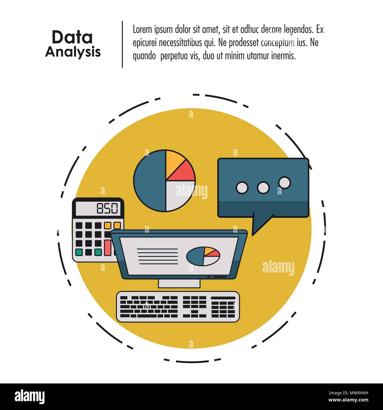 Data analysis infographic Stock Vector Image & Art - Alamy