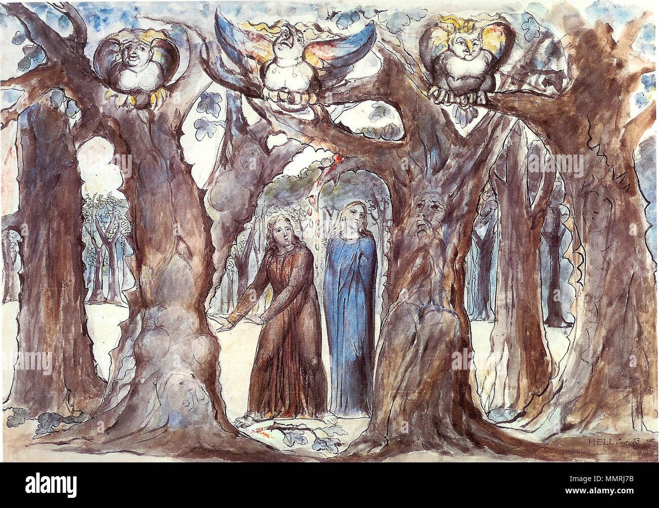 Dante hell hi-res stock photography and images - Alamy