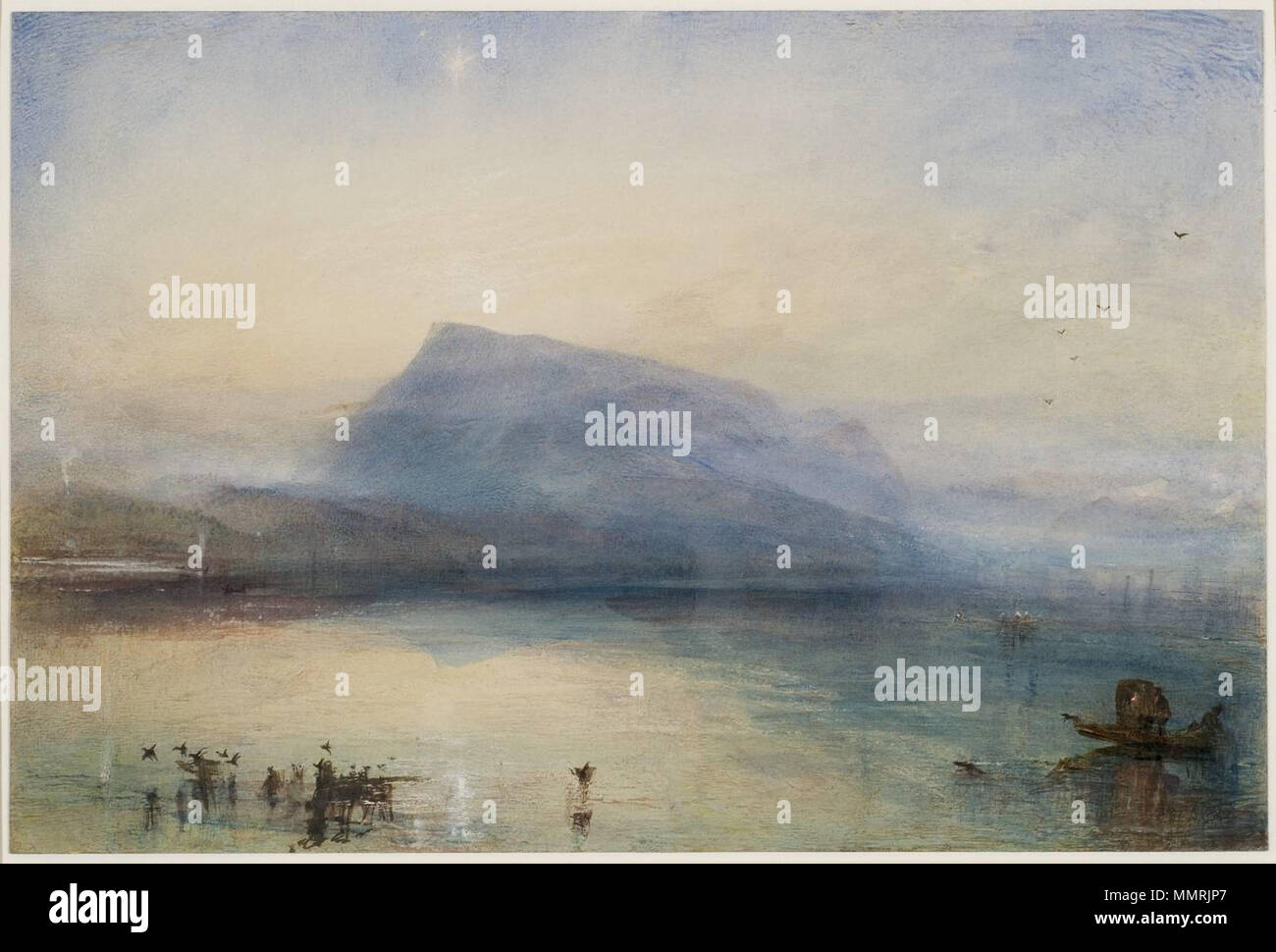 The blue rigi turner hi-res stock photography and images - Alamy