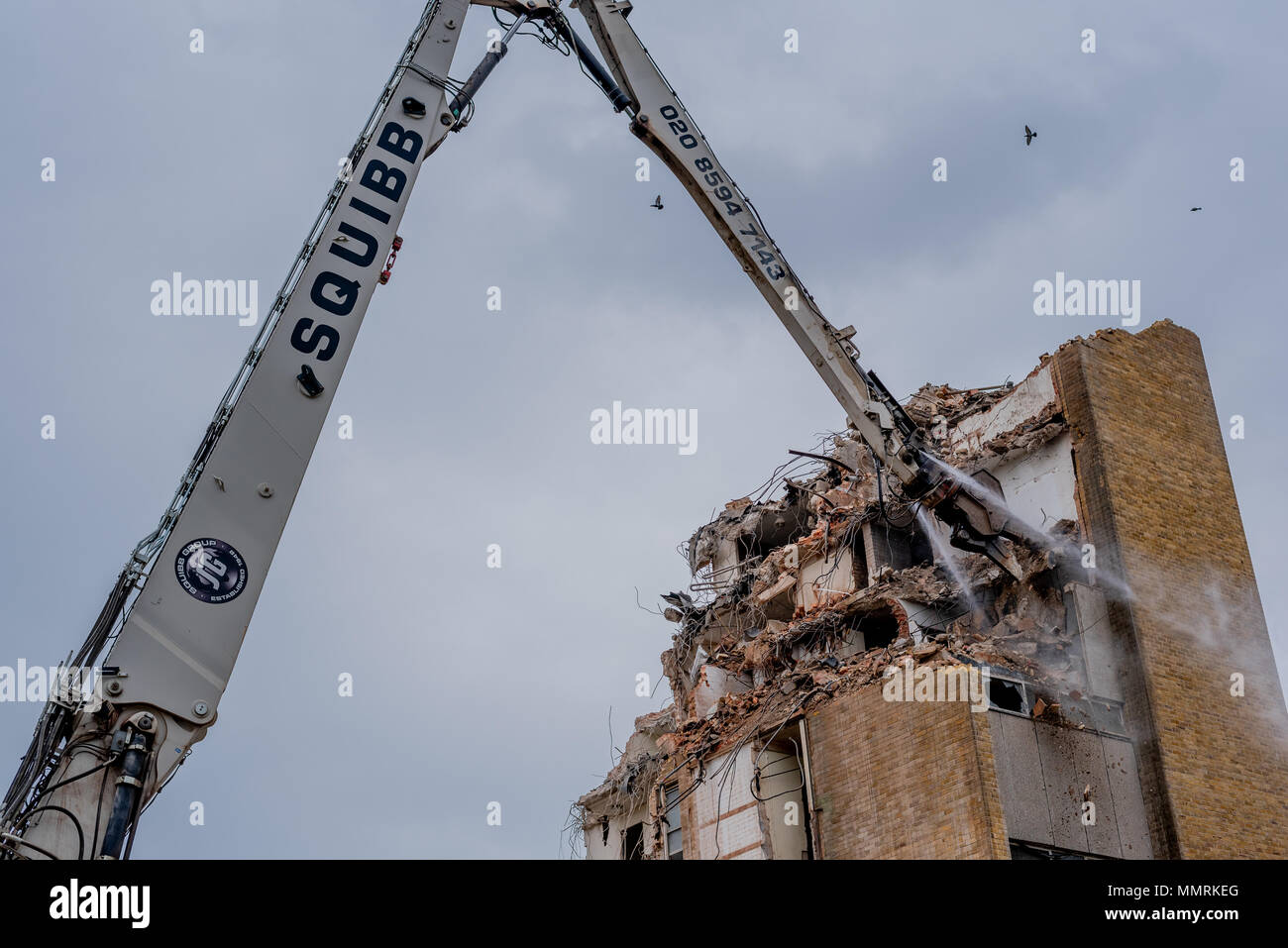 Knocked down building hi-res stock photography and images - Alamy