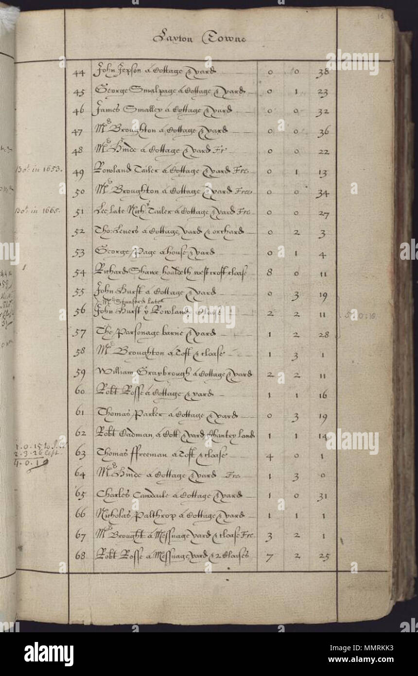 Laxton map hi-res stock photography and images - Alamy