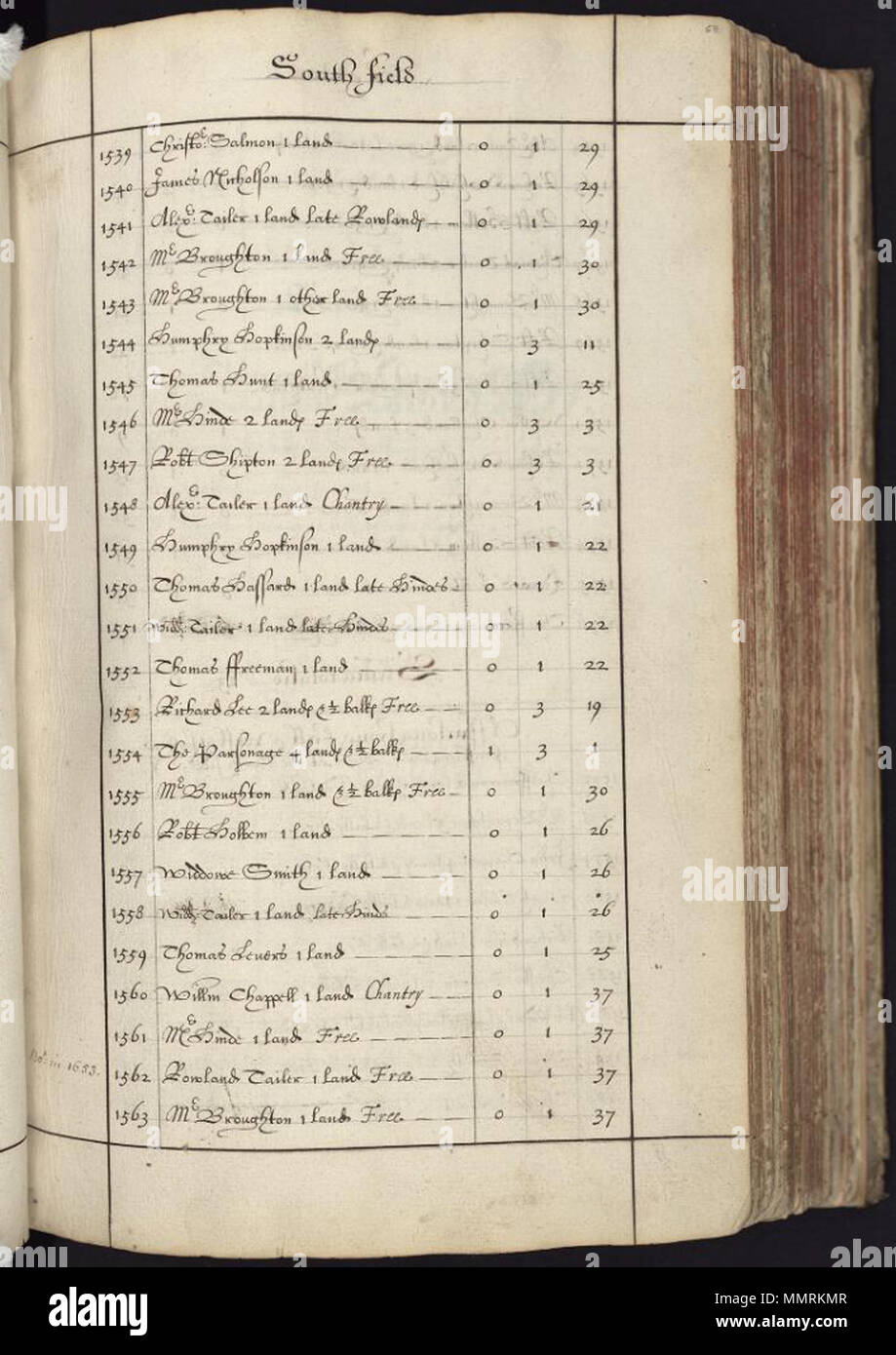 Laxton map hi-res stock photography and images - Alamy