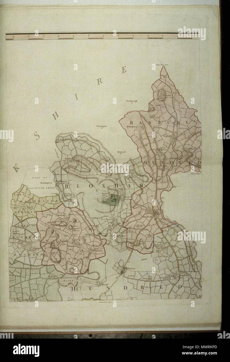 Bloxham map hi-res stock photography and images - Alamy