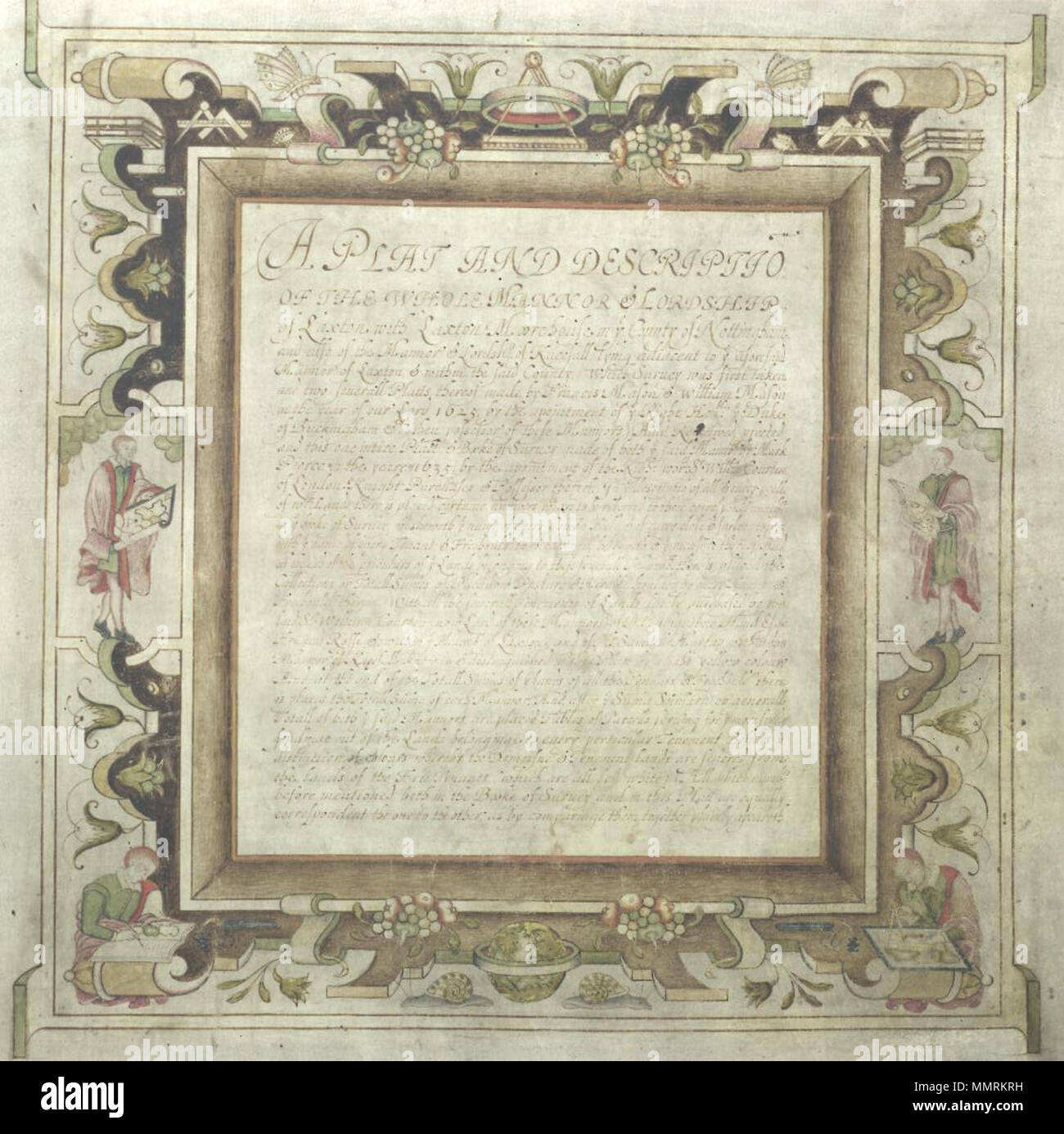 1635 laxton plan hi-res stock photography and images - Alamy