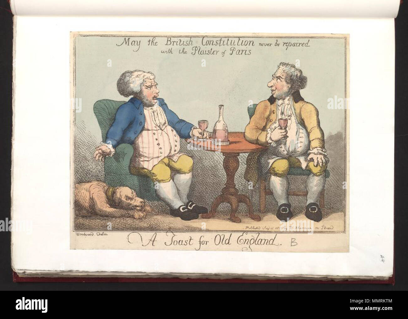 . Satire on the Napoleonic wars. (British political cartoon); A John ...