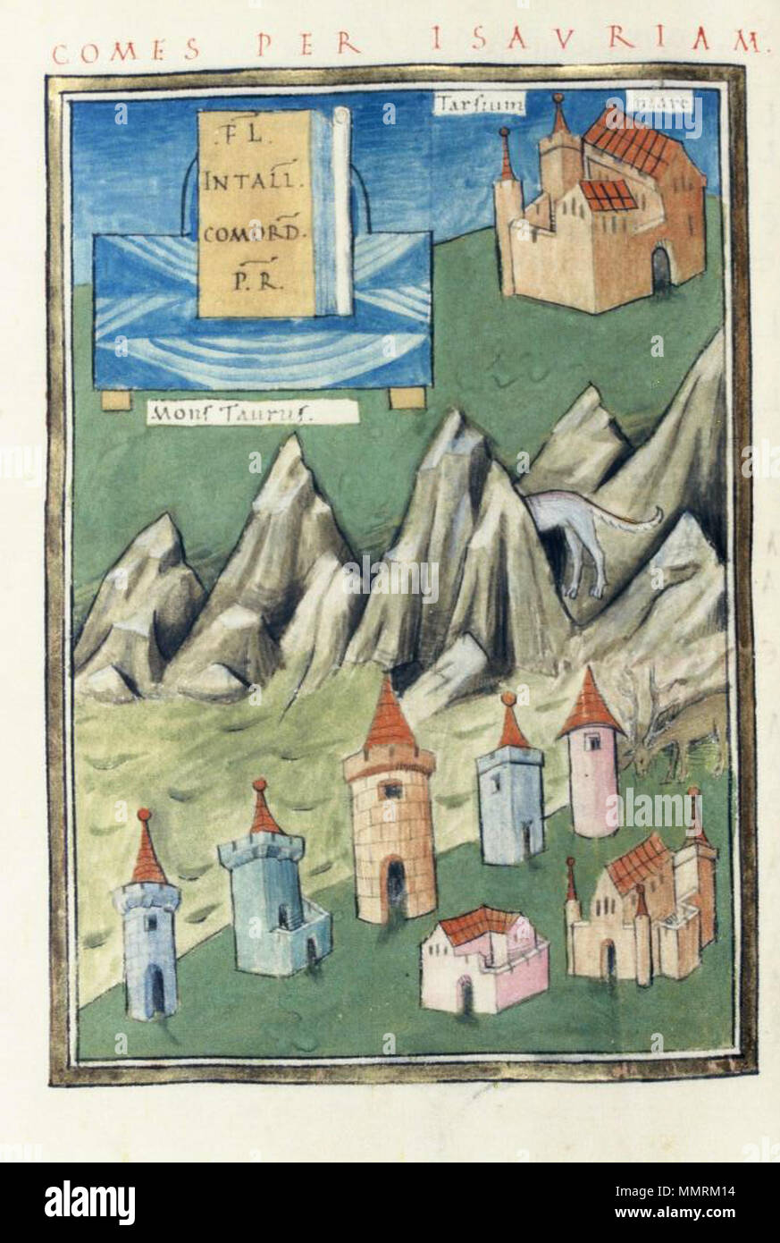 Taurus Mountains Map