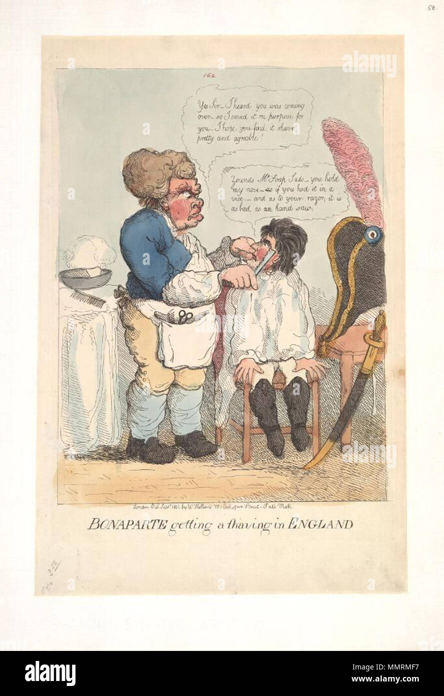 1803 political cartoon hi-res stock photography and images - Alamy