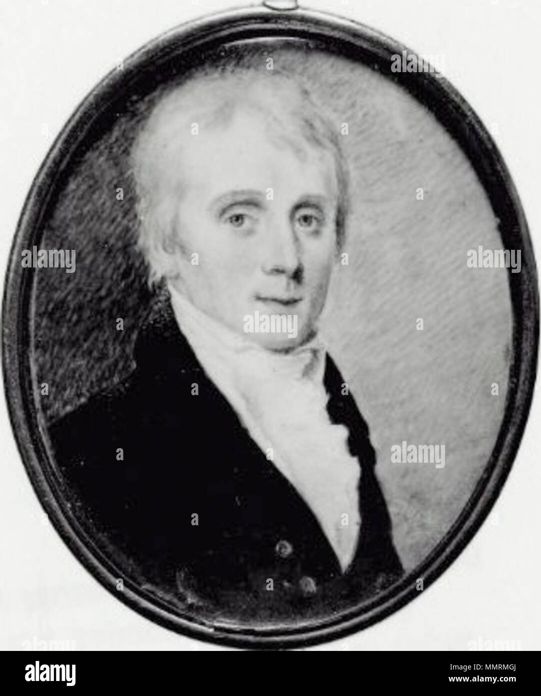 . Portrait of Johann Christian Gottlieb Graupner. 1807. By William M. S ...