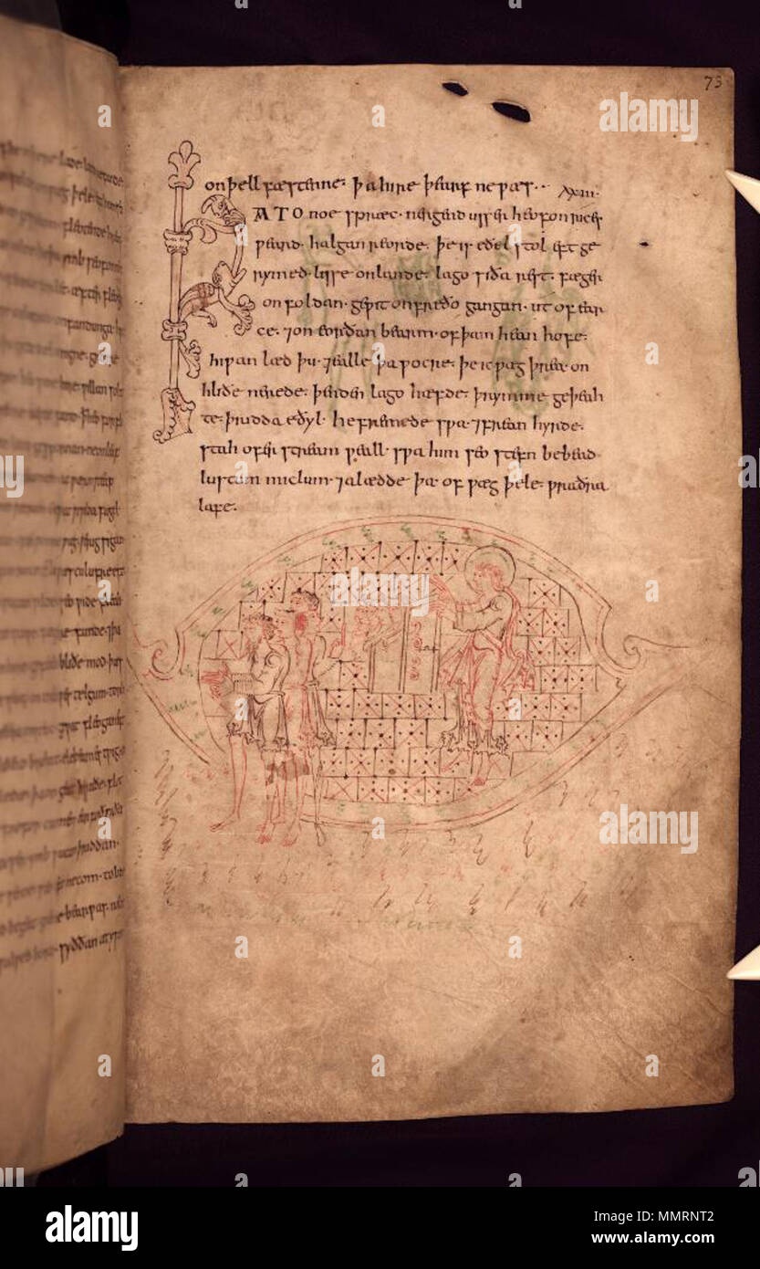 Bodleian Libraries, Cædmon Manuscript 73 Stock Photo - Alamy
