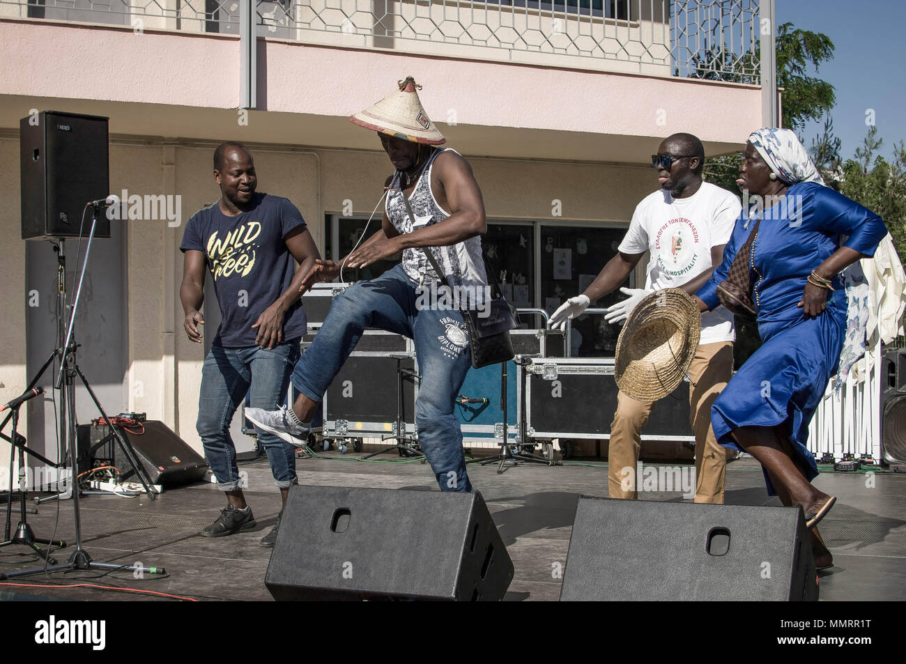 African culture greece hi-res stock photography and images - Alamy