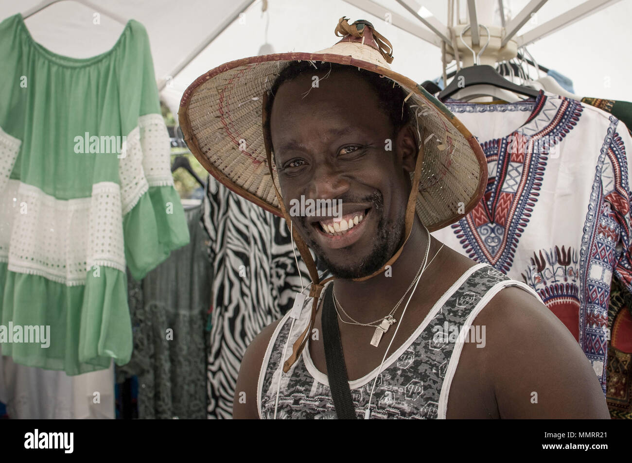 Athens, Greece. 1st Jan, 2006. An African man with traditional clothes ...
