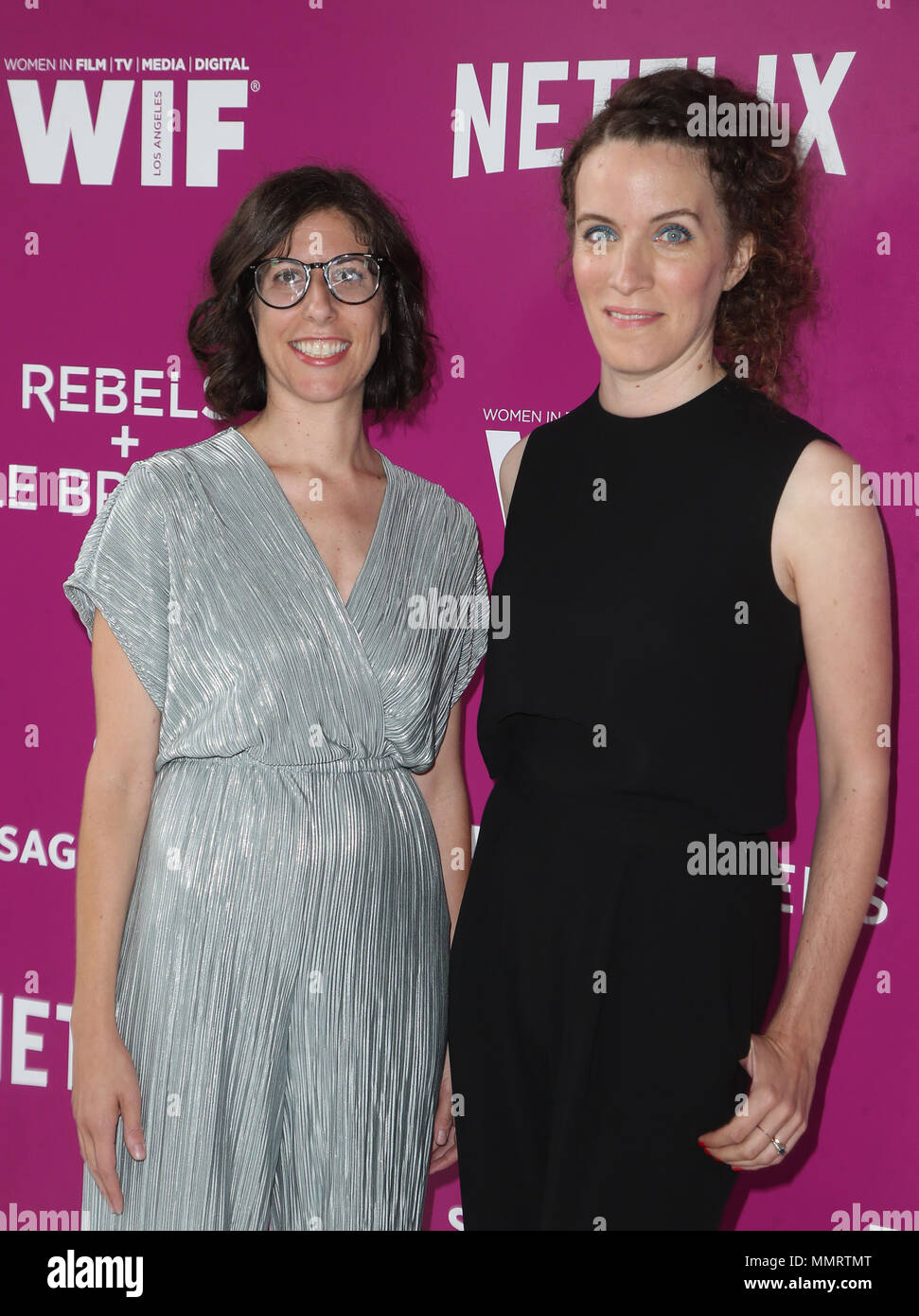 LOS ANGELES, CA - MAY 12: Carly Mensch, Liz Flahive, at Netflix ...