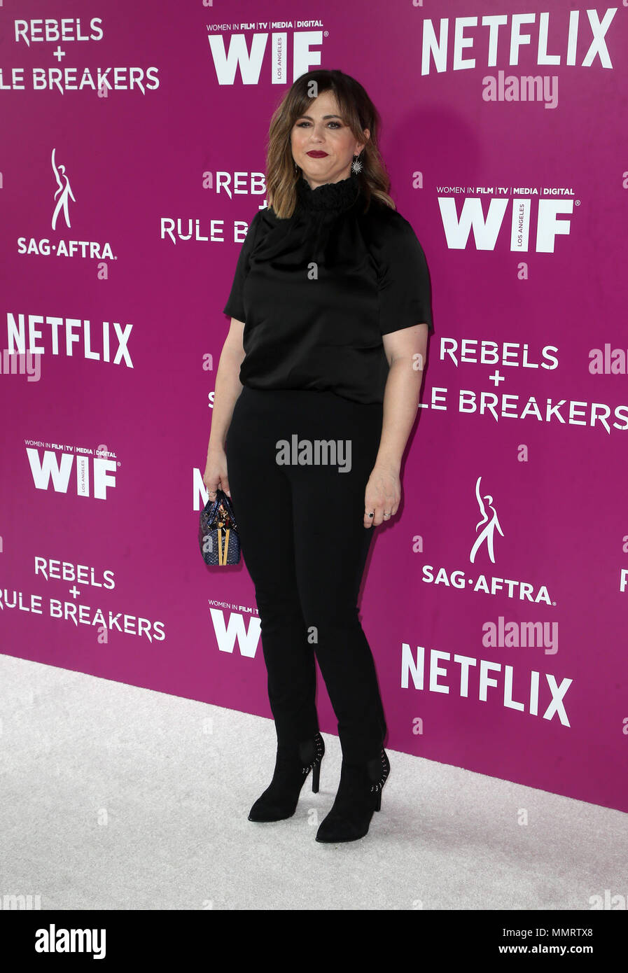 Los Angeles, Ca, USA. 12th May, 2018. Mandy Teefey, at Netflix - Rebels ...