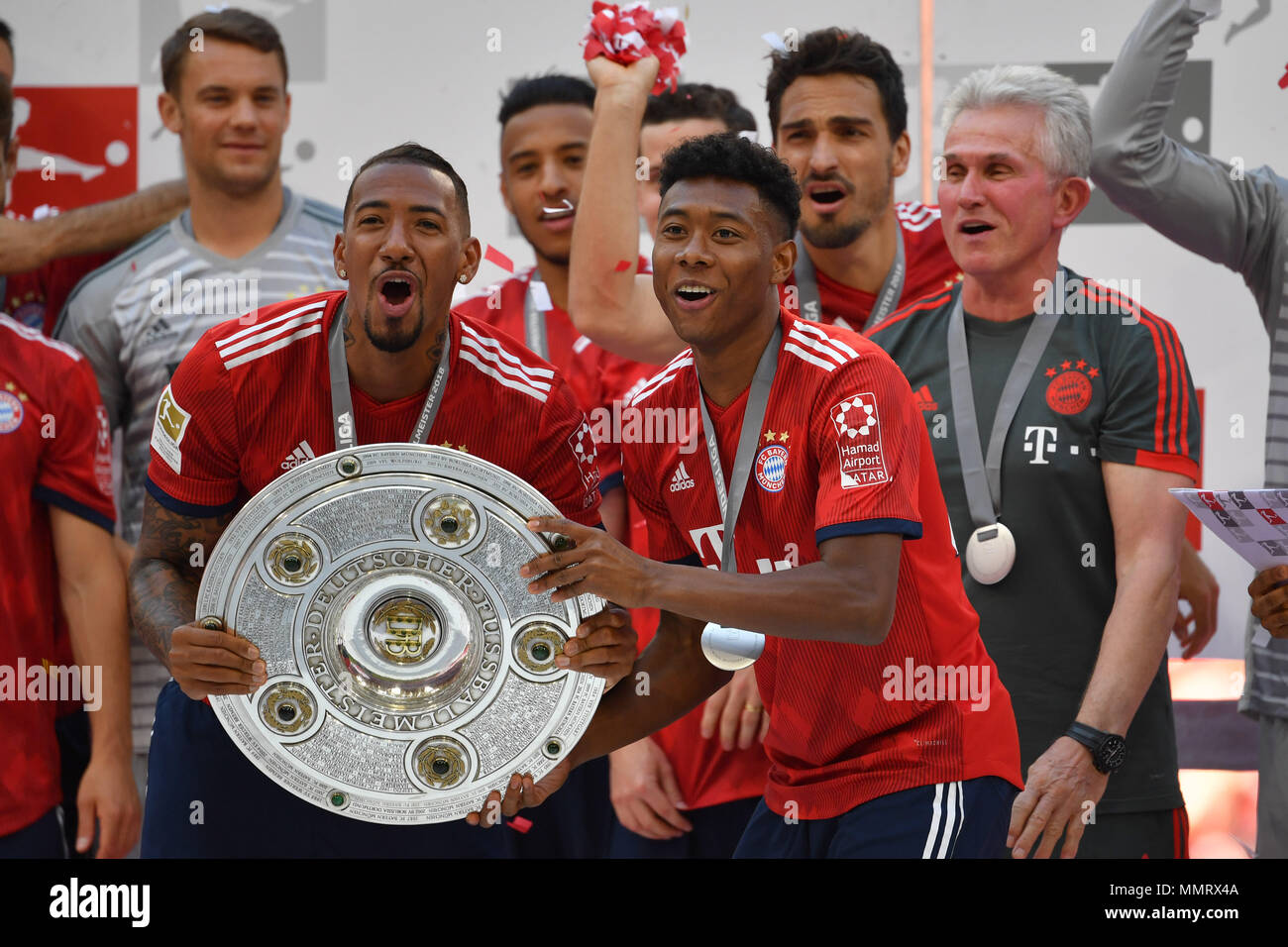 Jerome BOATENG (FC Bayern Munich) and David ALABA (FC Bayern Munich ...