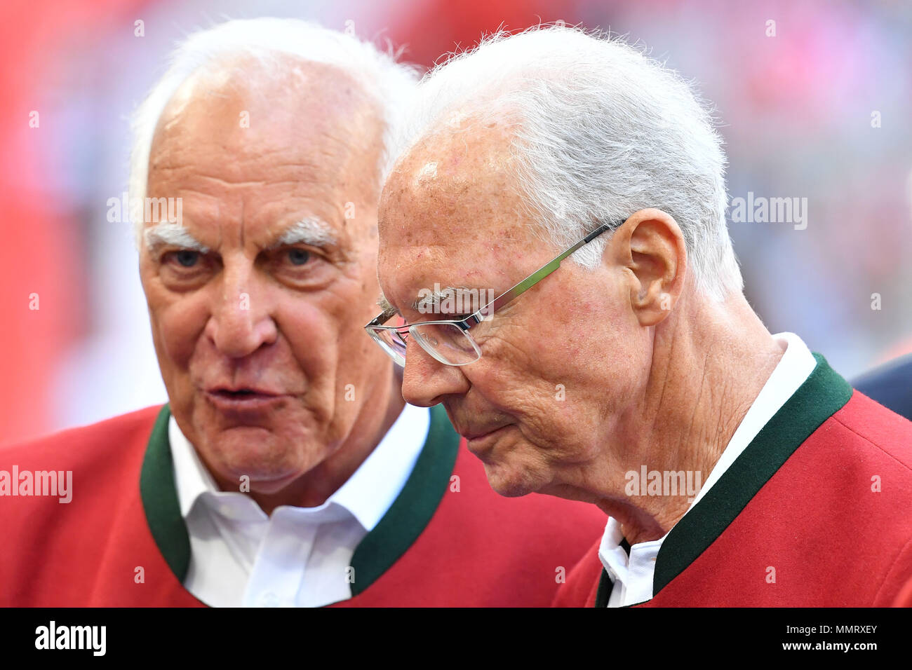 Legends Player, v-left: Franz Bulle ROTH, Franz BECKENBAUER (Honorary ...