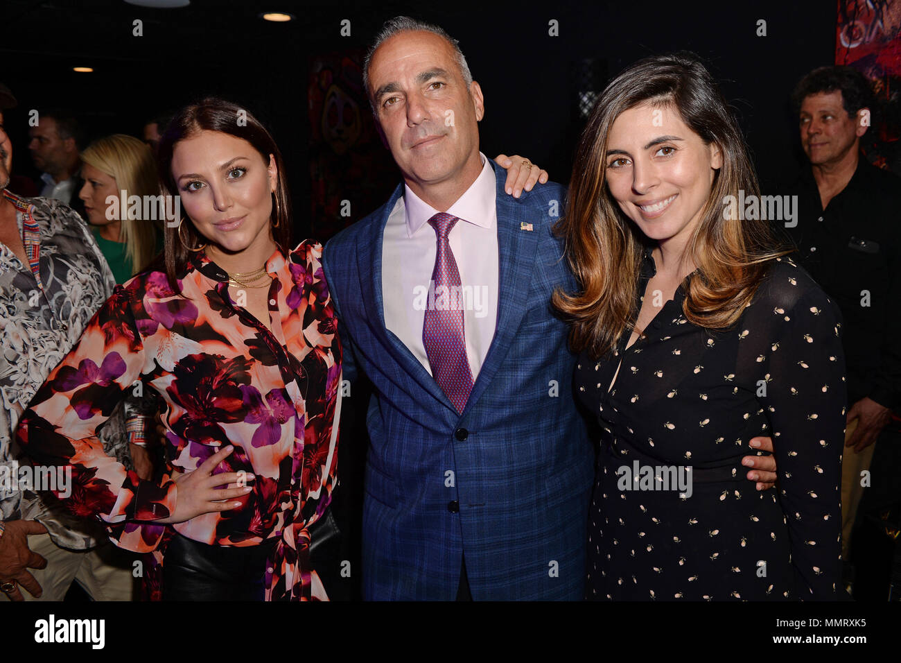 Boca Raton. 12th May, 2018. Cassie Scerbo, Andrew Pollack and Jamie ...