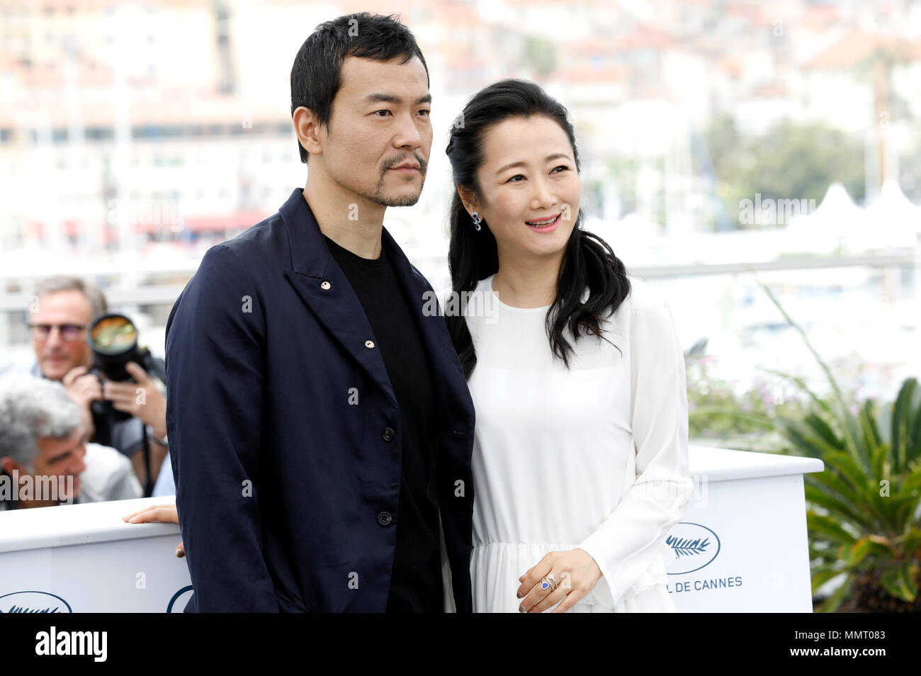 Fan Liao and Tao Zhao at the 'Ash Is Purest White / Jiang hu er nv ...