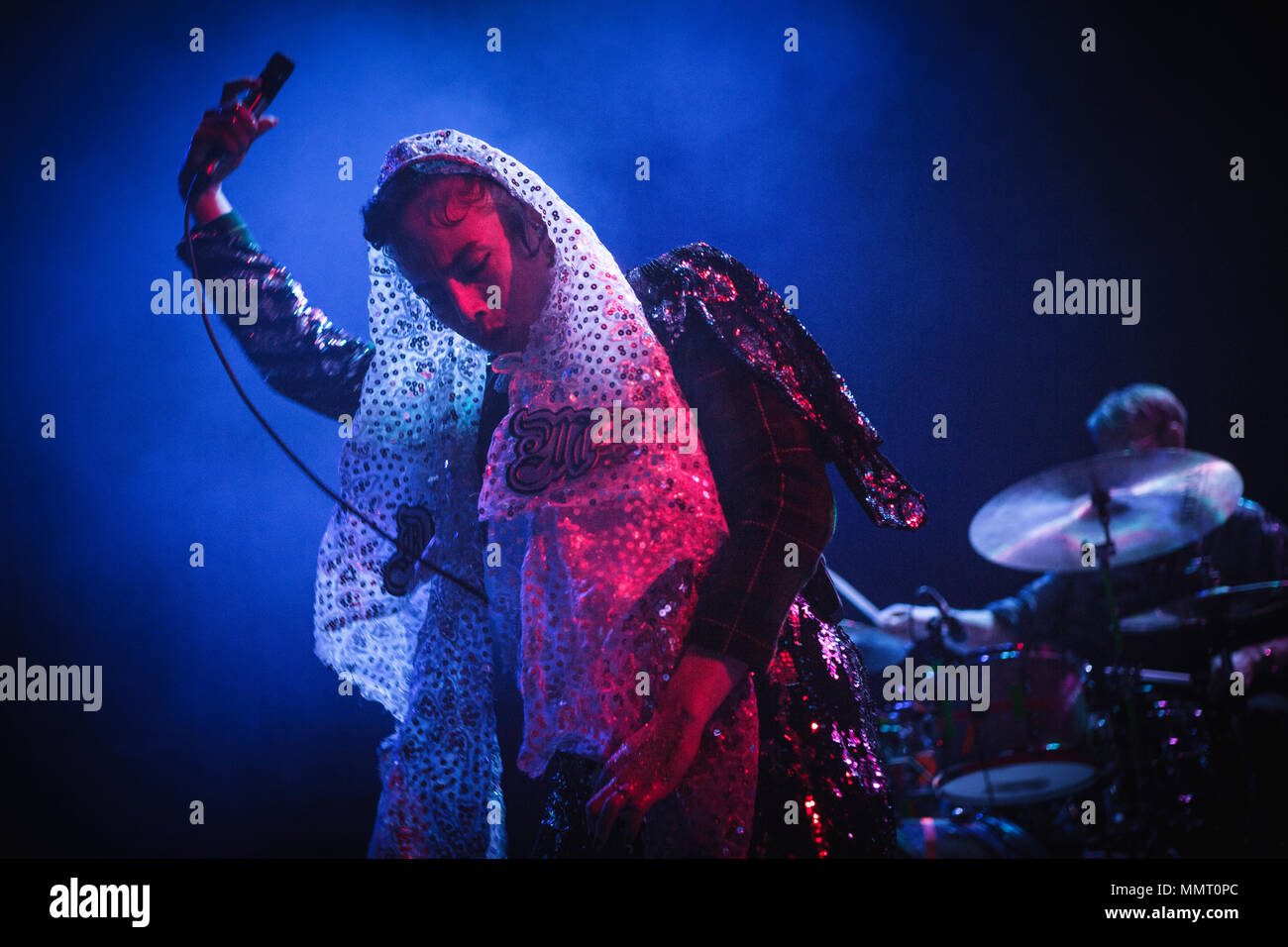 Denmark, Copenhagen - May 12, 2018. The Swedish singer, songwriter and ...